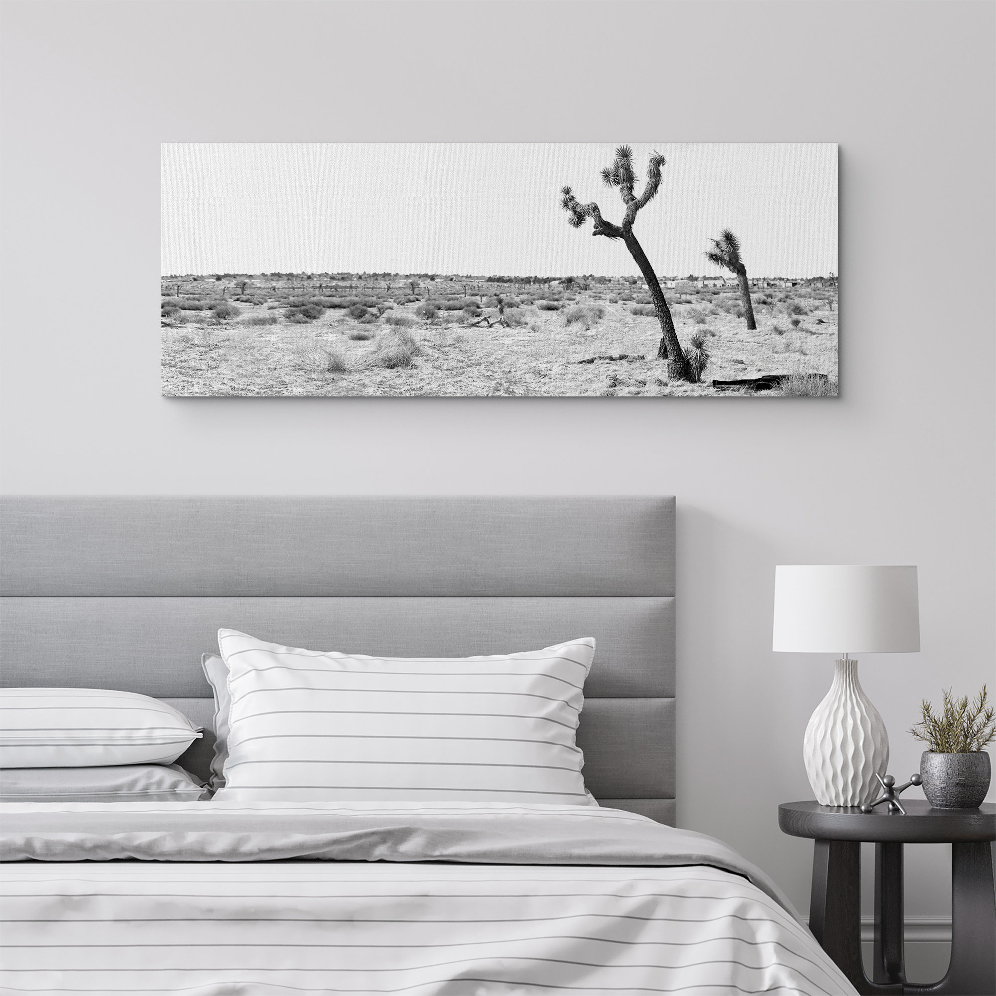 IDEA4WALL Southwest Cactus Deser Landscape Illustrations Modern Art Decor Bohemian Multicolor ...